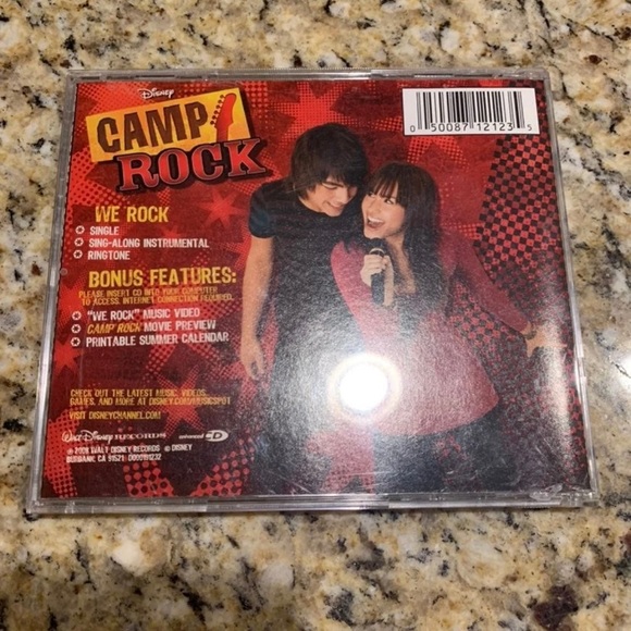 Disney | Media | Camp Rock We Rock Single Cd | Poshmark
